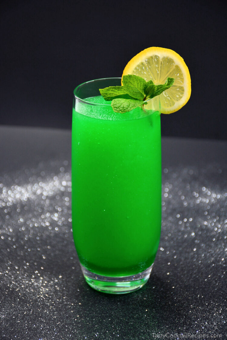 Frozen Midori Sour - Tasty Cocktail Recipes