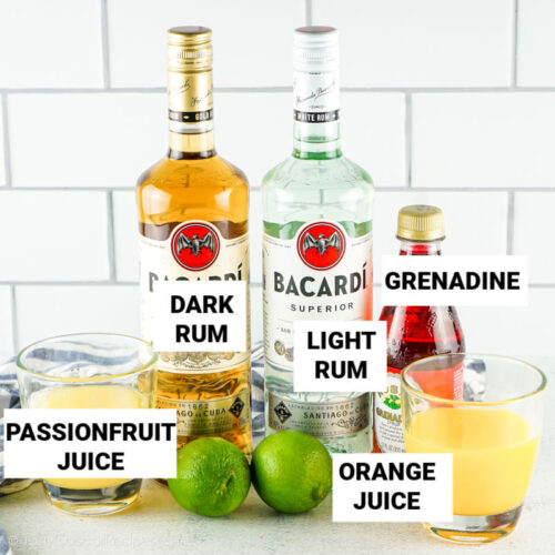 Hurricane Cocktail Recipe - Tasty Cocktail Recipes