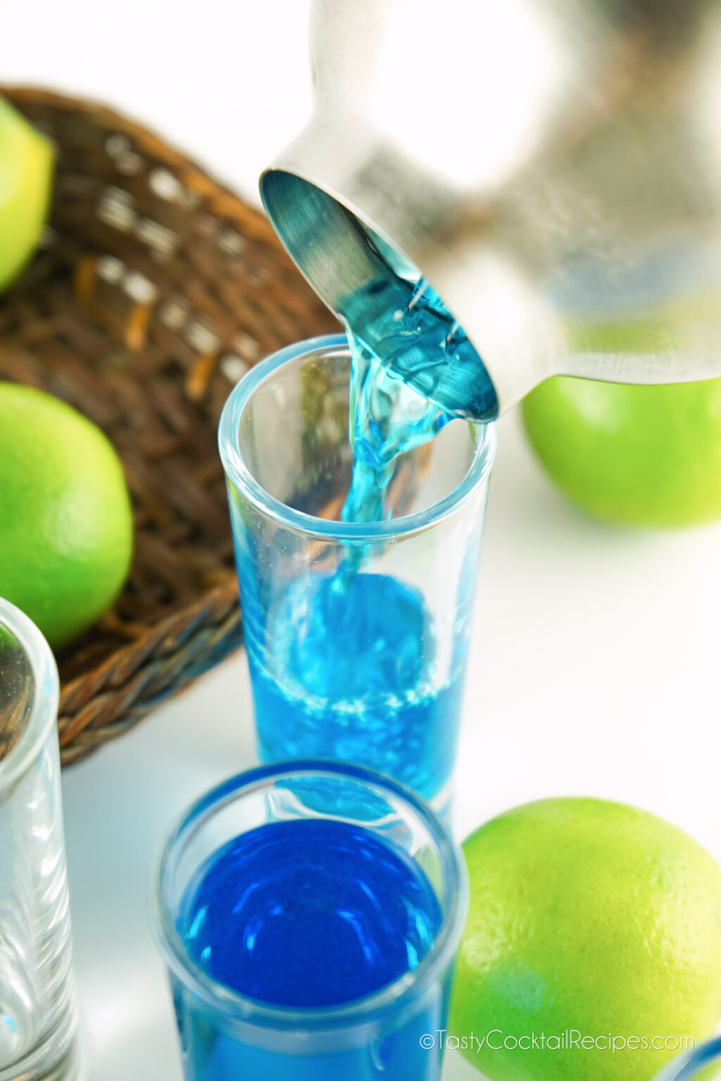 Blue Kamikaze Recipe - Tasty Cocktail Recipes