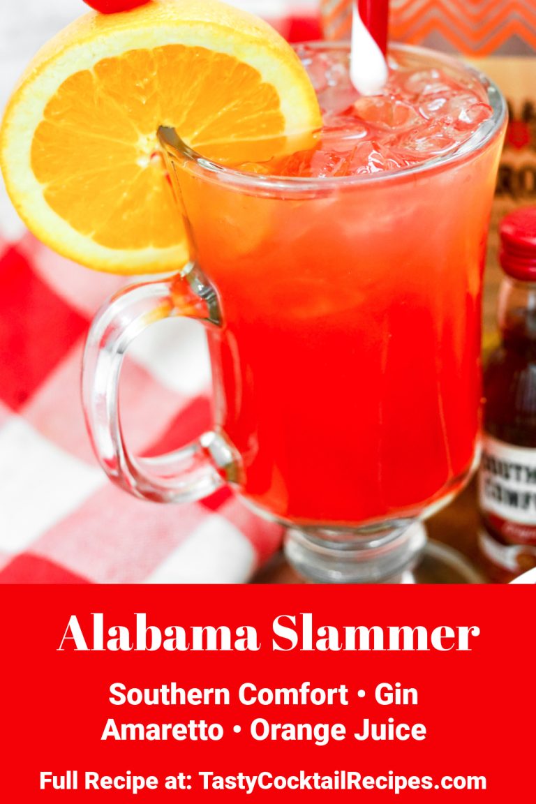 Alabama Slammer Cocktail - Tasty Cocktail Recipes