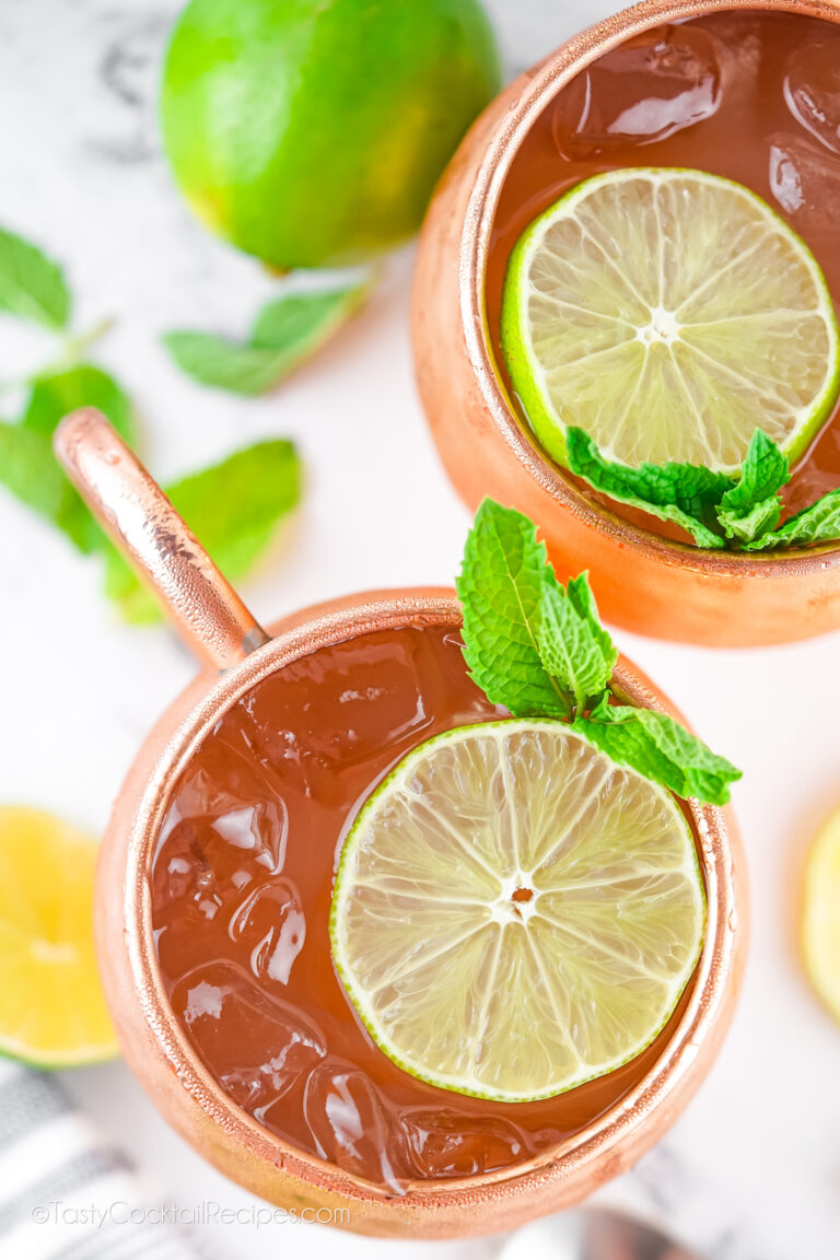 The Classic Moscow Mule Cocktail Recipe - Tasty Cocktail Recipes