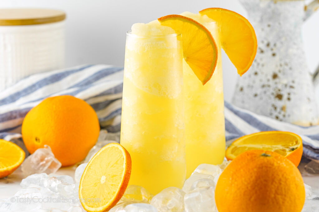 Frozen Mimosas - Tasty Cocktail Recipes