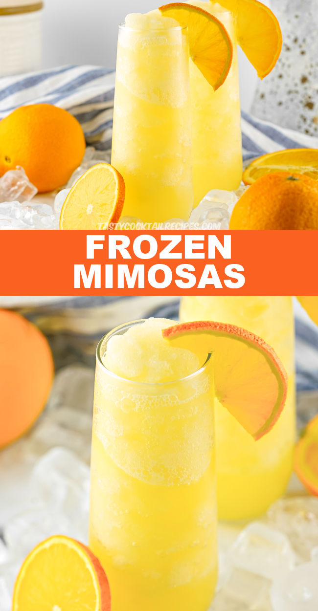 Frozen Mimosas - Tasty Cocktail Recipes